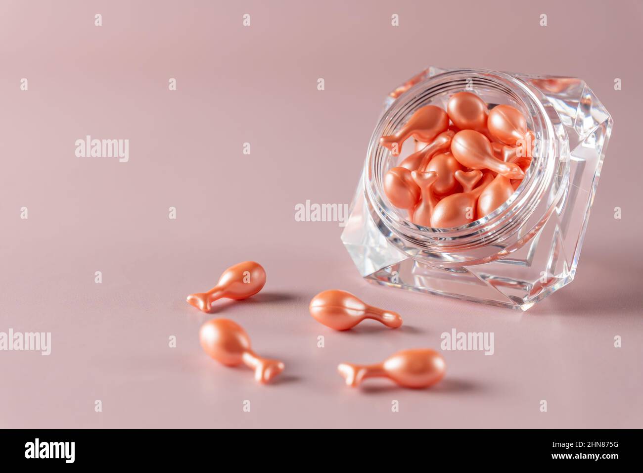 Travel-friendly serum capsules with rejuvination formula for healthy ...