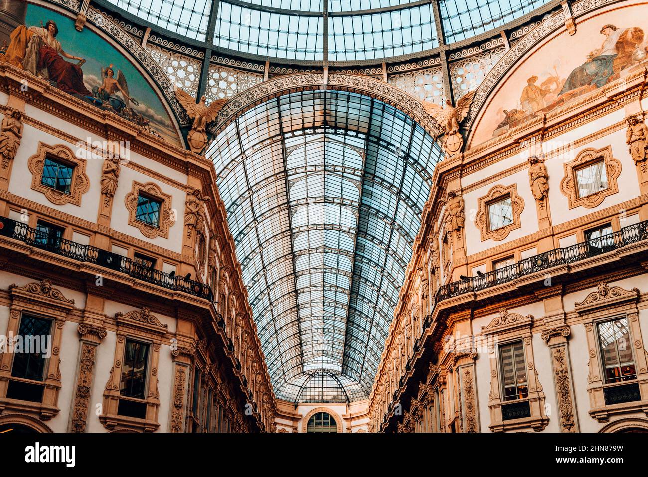 Inside view at the Duomo Cathedral in Milan, Italy Stock Photo - Alamy