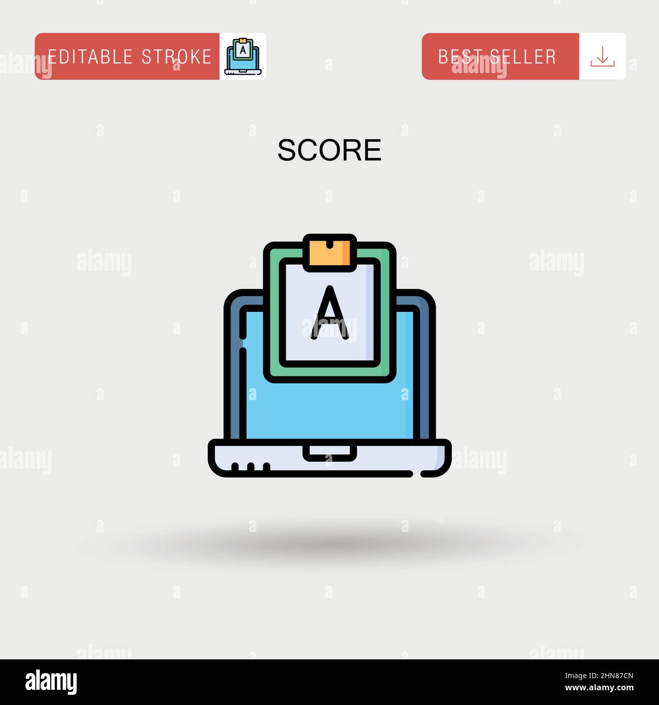 Score display Stock Vector Images - Alamy