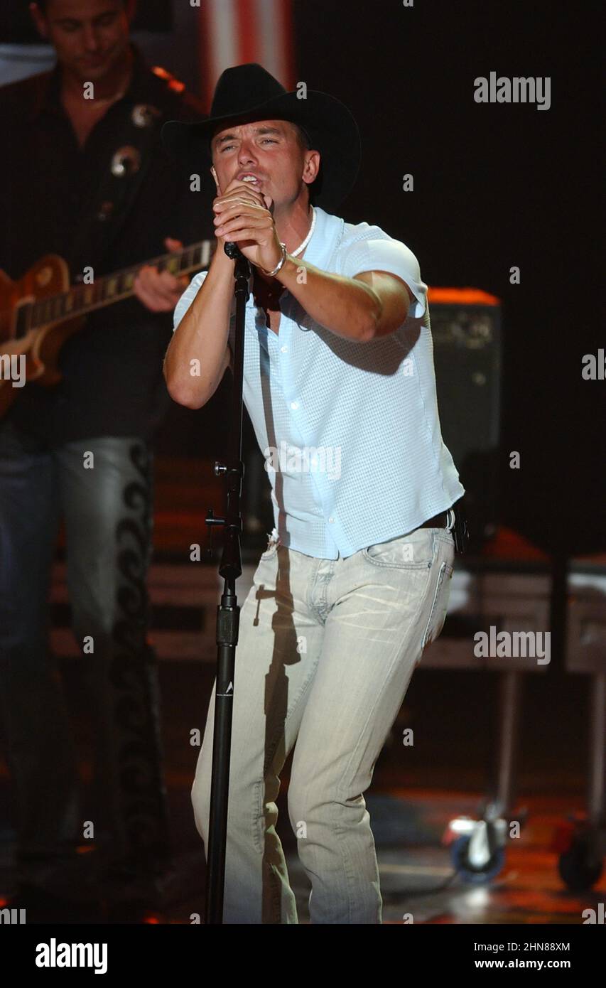 Kenny Chesney performing in 2002 Credit: Ron Wolfson / Rock Negatives ...
