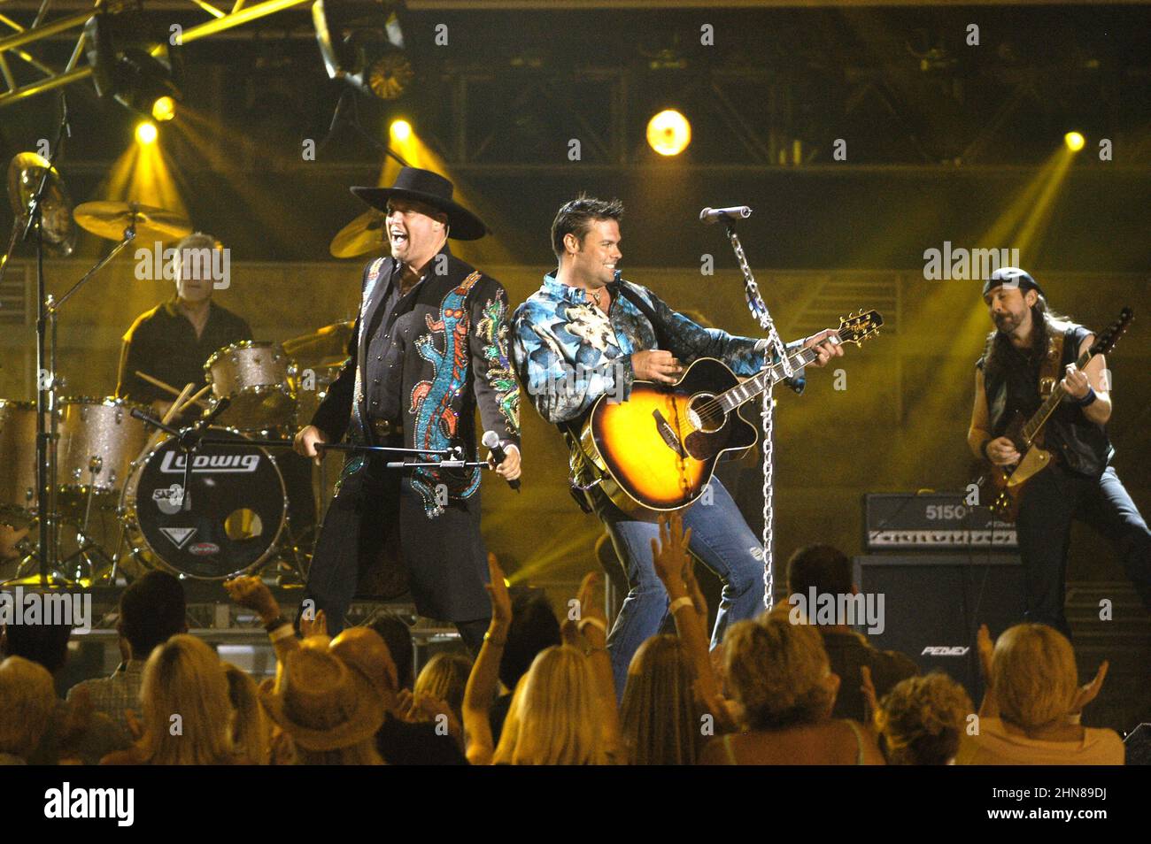 Montgomery Gentry performs in 2002 Credit: Ron Wolfson / Rock Negatives ...