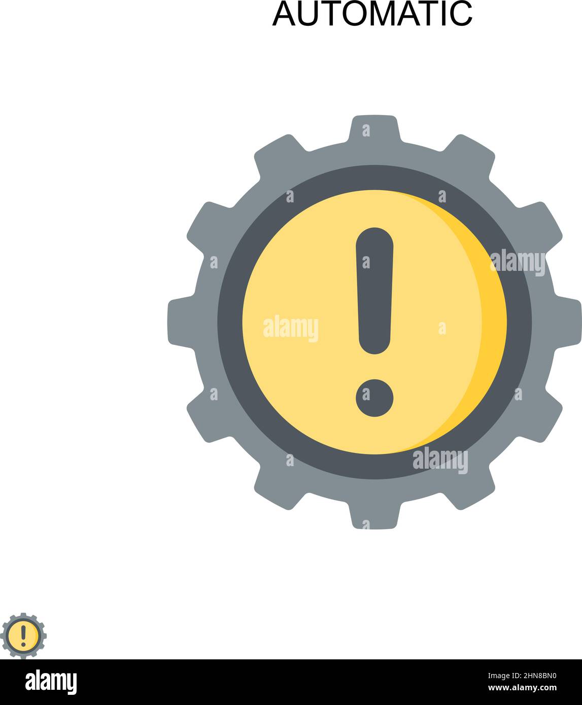 Automatic Simple Vector Icon Illustration Symbol Design Template For Web Mobile Ui Element