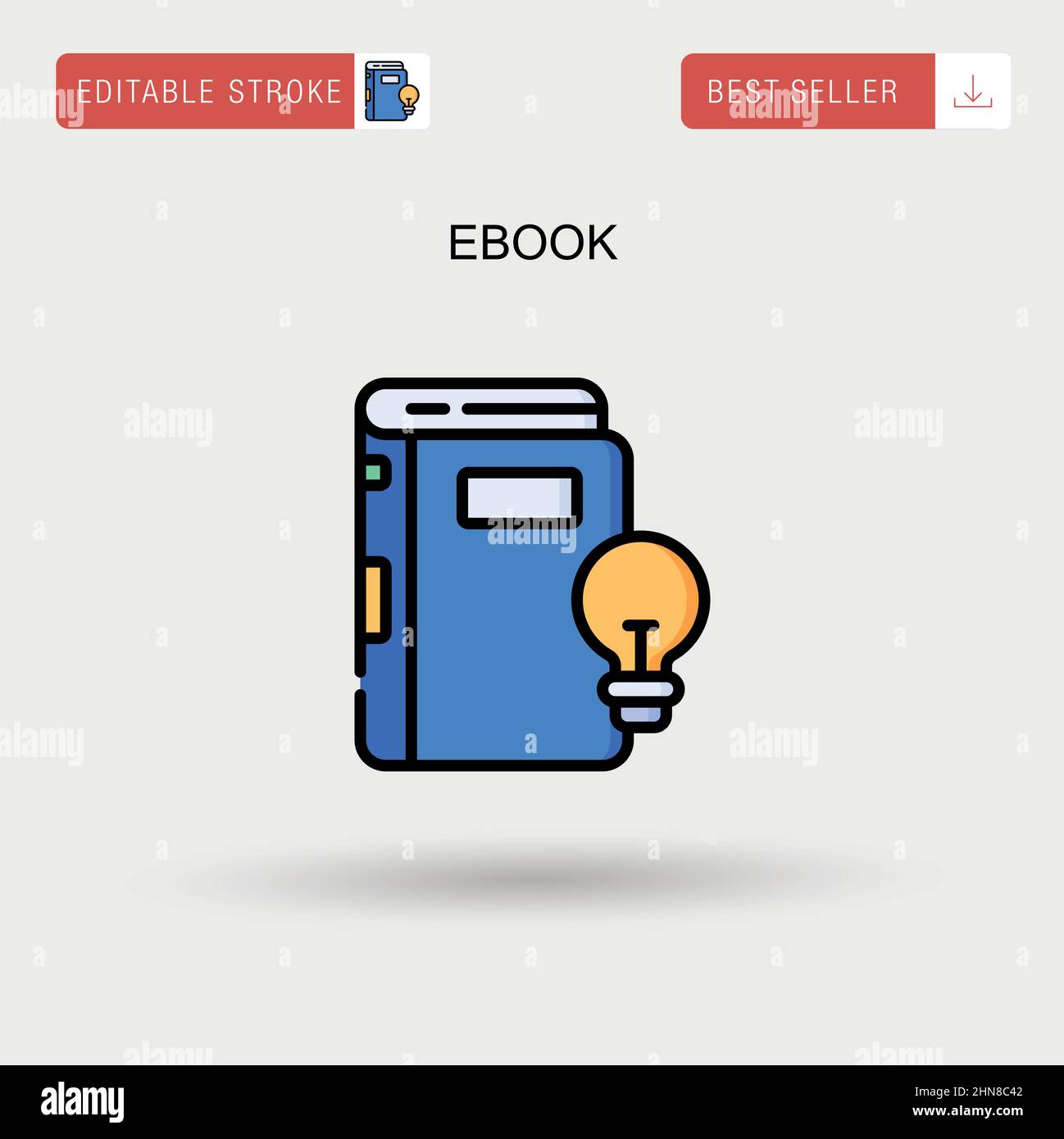 Person reading e book Stock Vector Images - Alamy