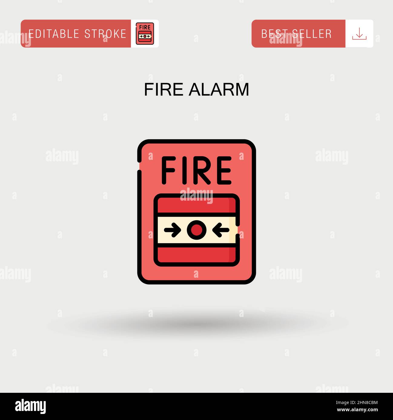 Fire alarm control panel Stock Vector Images - Alamy