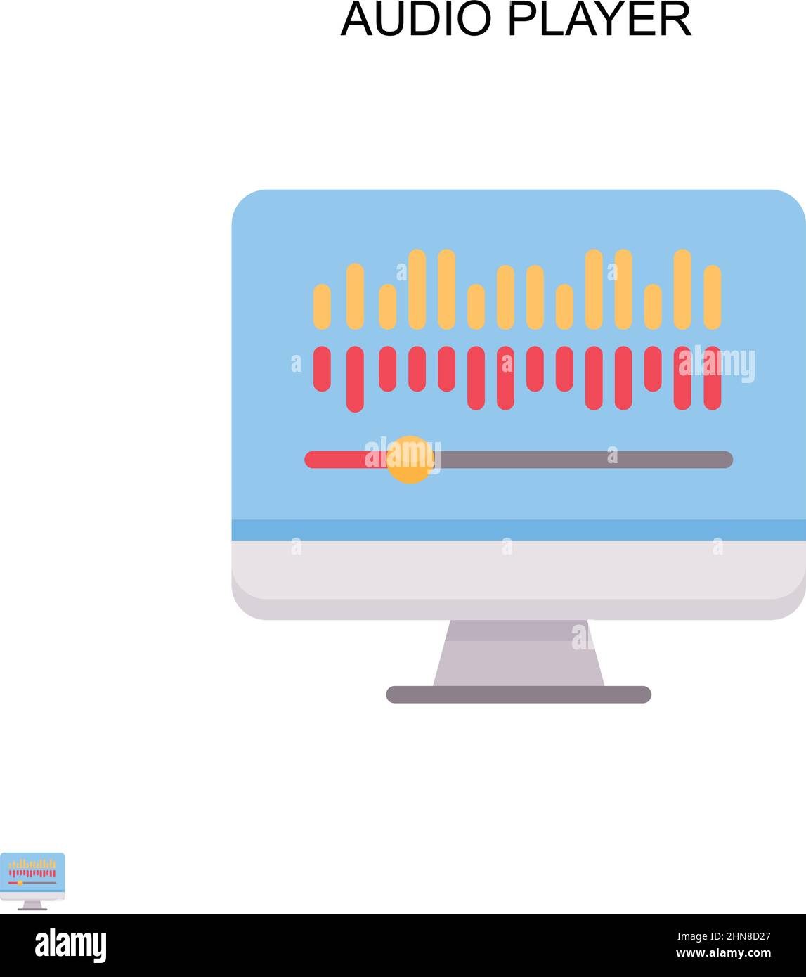 Audio media Stock Vector Images - Alamy