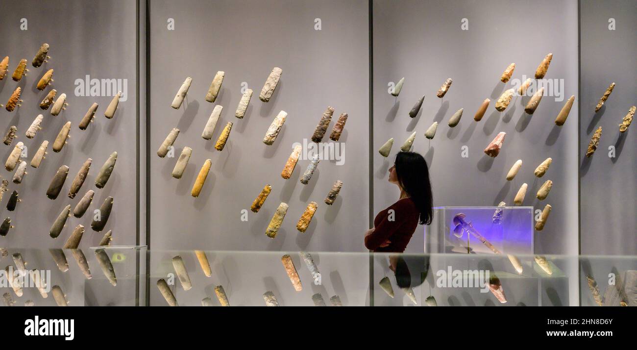 The British Museum London, UK. 14 February 2022. The World of ...