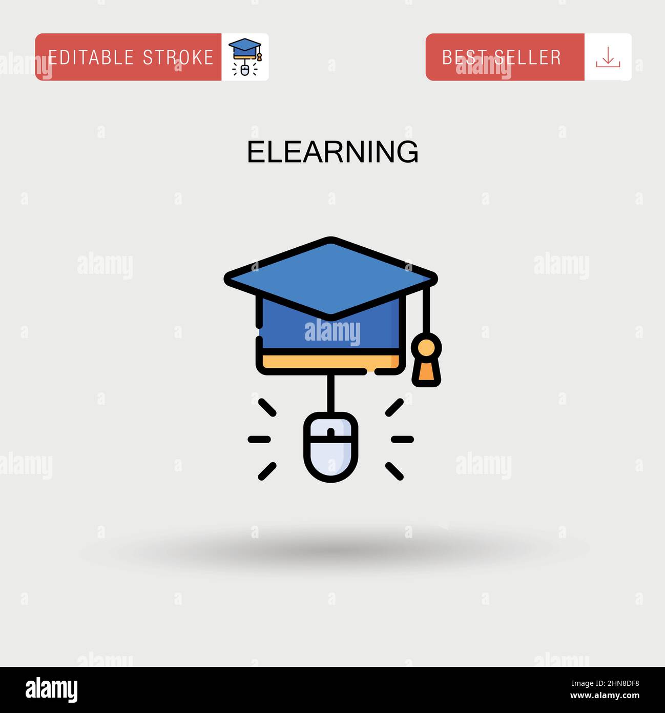 Elearning education Stock Vector Images - Alamy