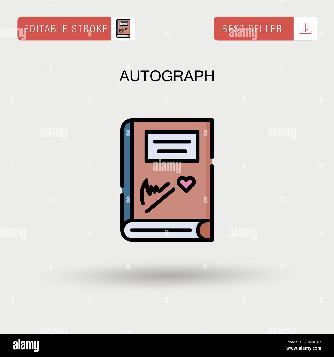 Autograph manuscript Stock Vector Images - Alamy