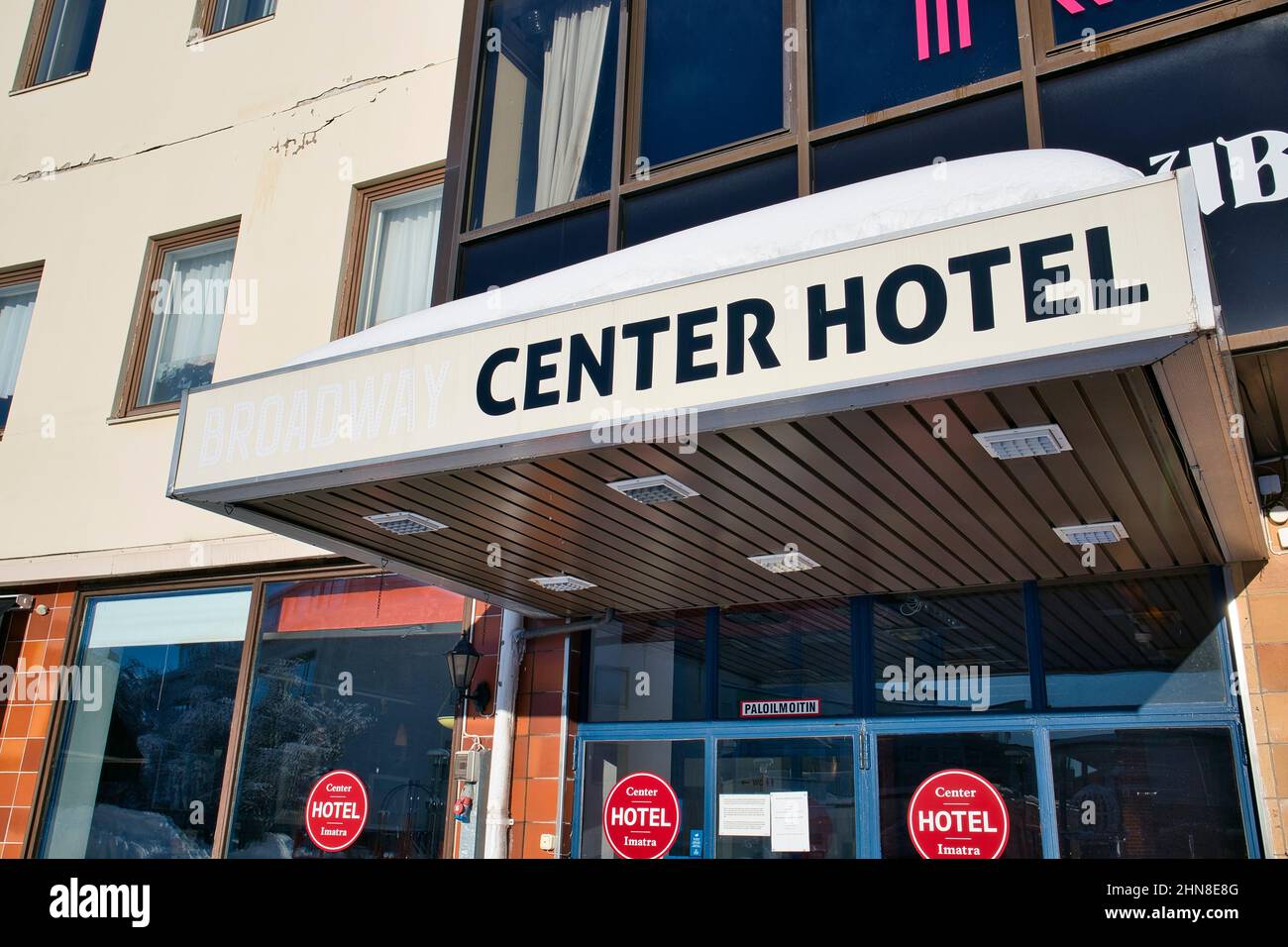 Hotel in city center hi-res stock photography and images - Alamy