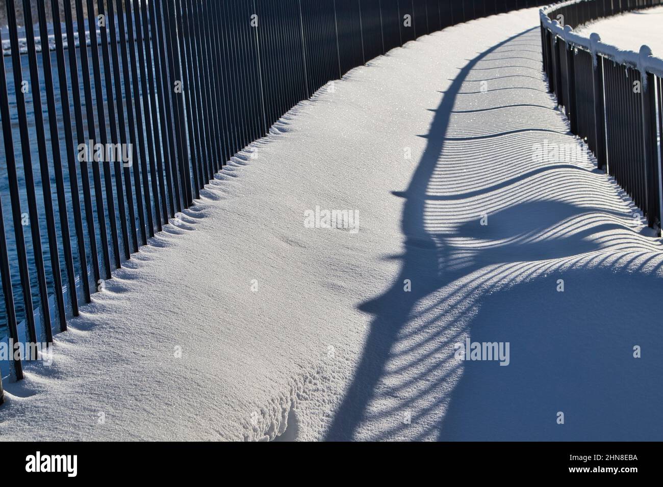 Pathway hand rail hi-res stock photography and images - Alamy