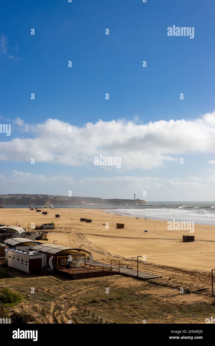 Beautiful beaches and nice weather in Portimao, Portugal during ...