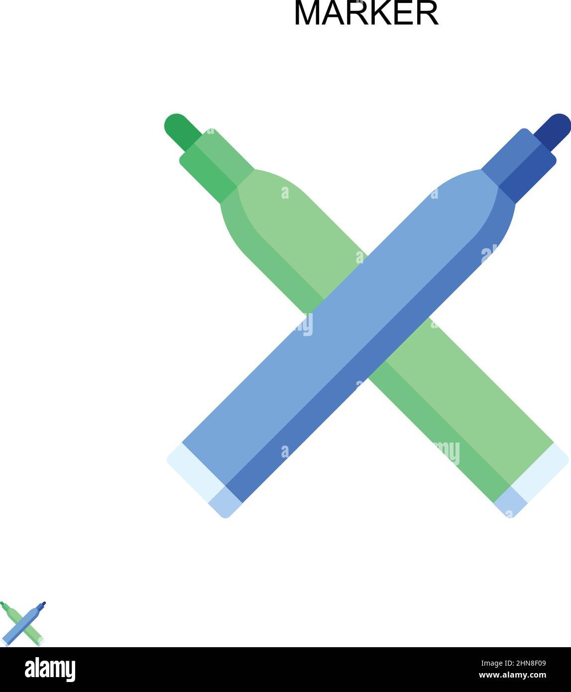 Marker texture Cut Out Stock Images & Pictures - Alamy