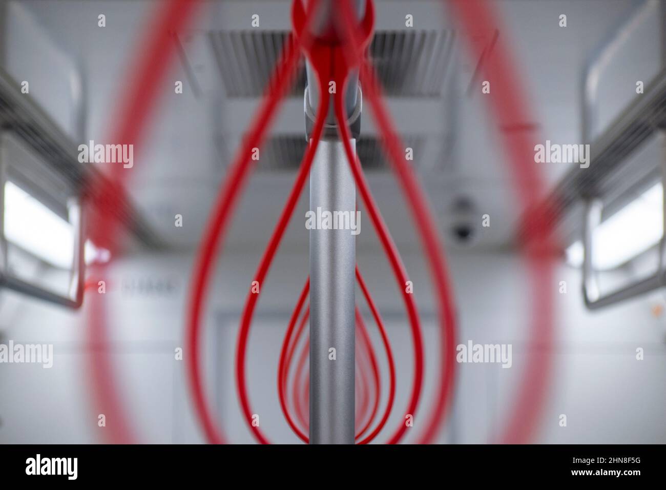 Foshan,China. DEC,30,2021 Foshan Metro Line2,It will run in a south ...