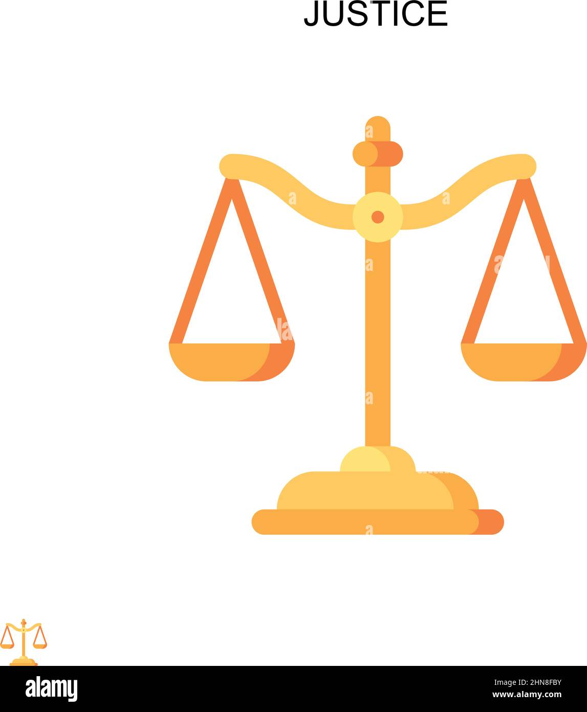 Blind justice statue Stock Vector Images - Alamy
