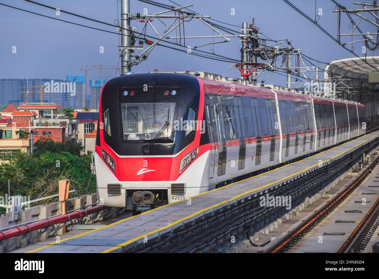 Subway track will run hi-res stock photography and images - Alamy
