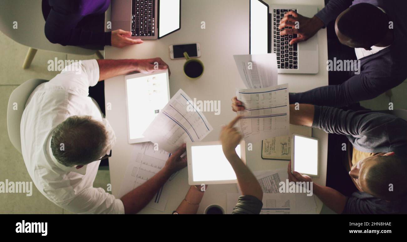 Hard Working Business People