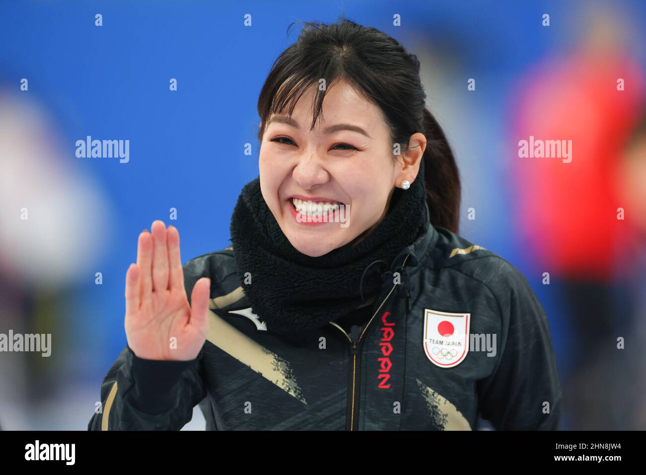 Beijing, China. 14th Feb, 2022. Chinami Yoshida (JPN) Curling : Women's ...