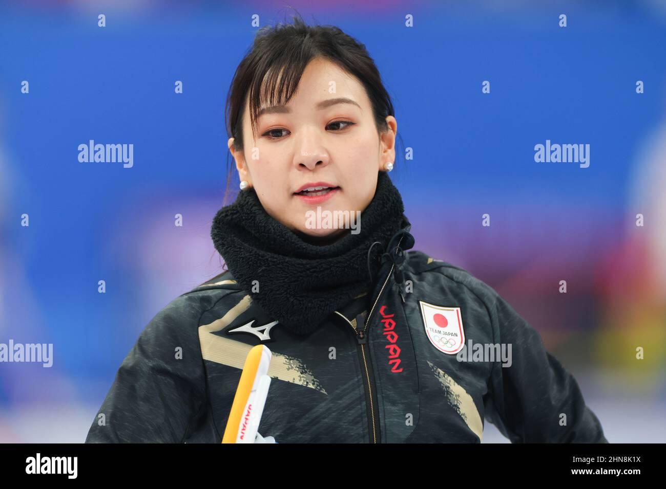 Beijing, China. 14th Feb, 2022. Chinami Yoshida (JPN) Curling : Women's ...