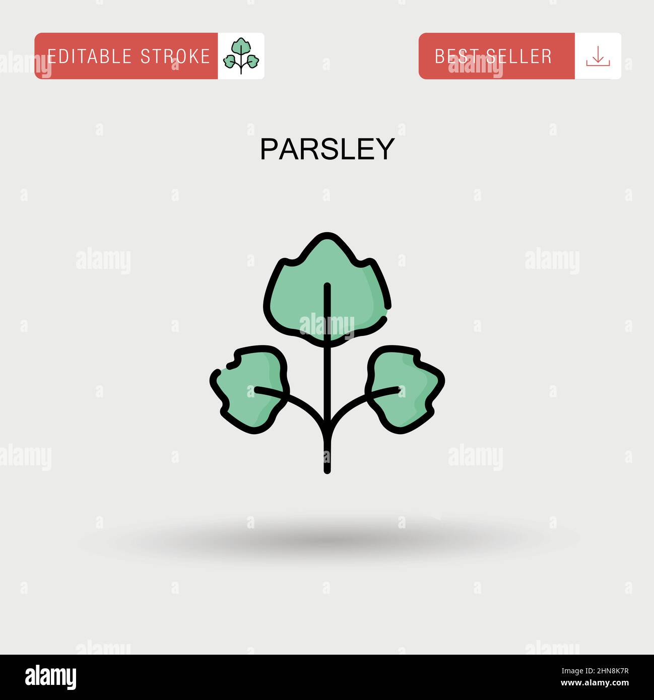 Herb bundle bunch Stock Vector Images - Alamy