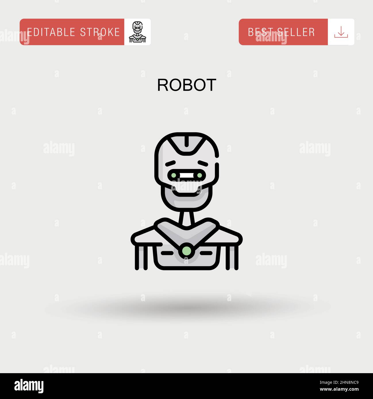 Android robot human line Stock Vector Images - Alamy