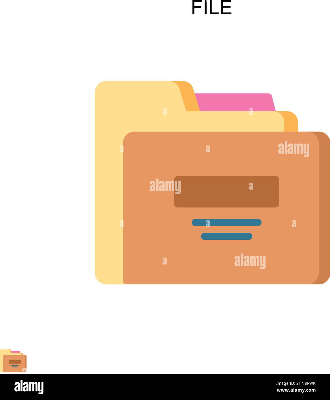 Information file Cut Out Stock Images & Pictures - Alamy