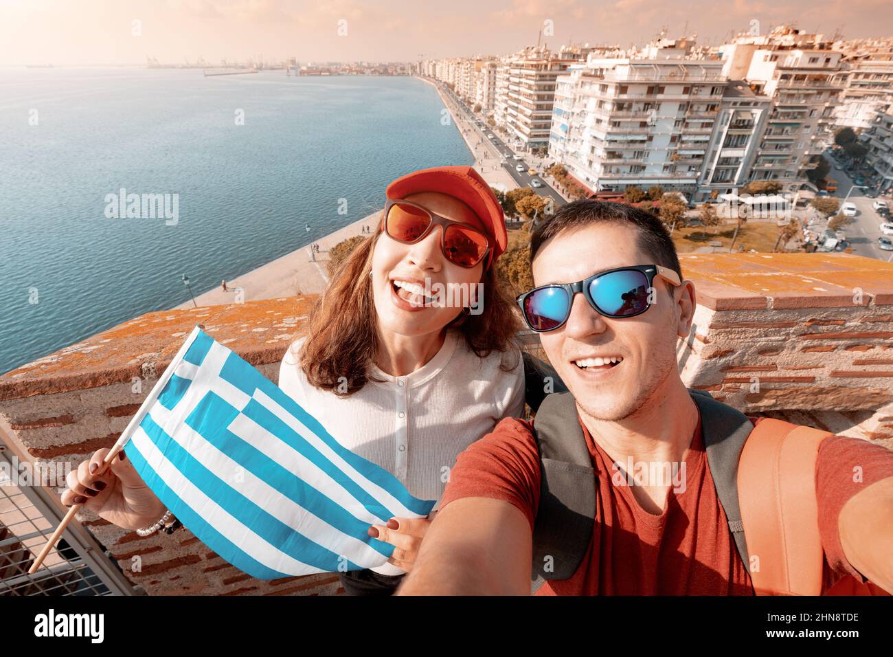Happy greek man hi-res stock photography and images - Alamy