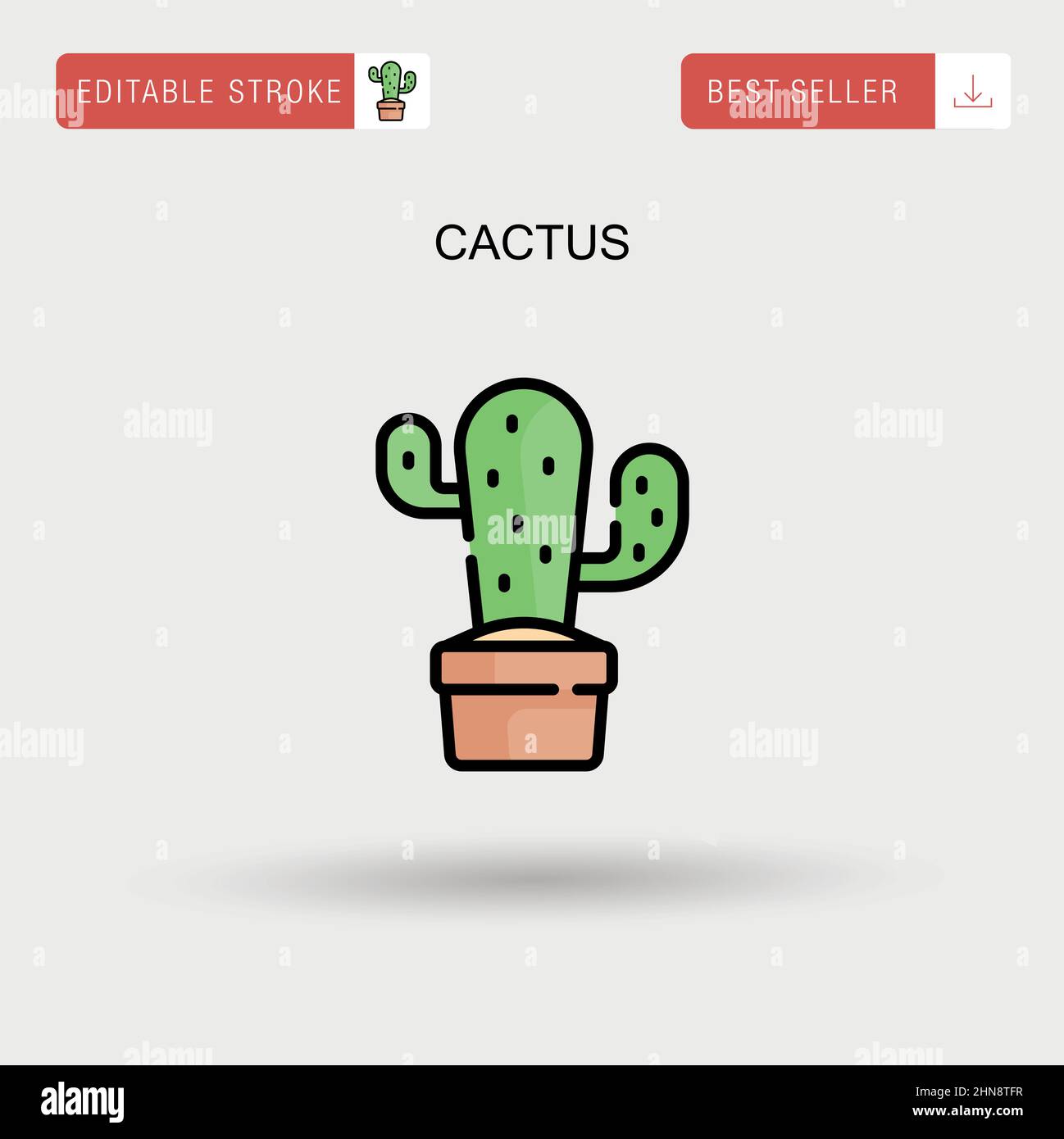 Arizona desert flower Stock Vector Images - Alamy
