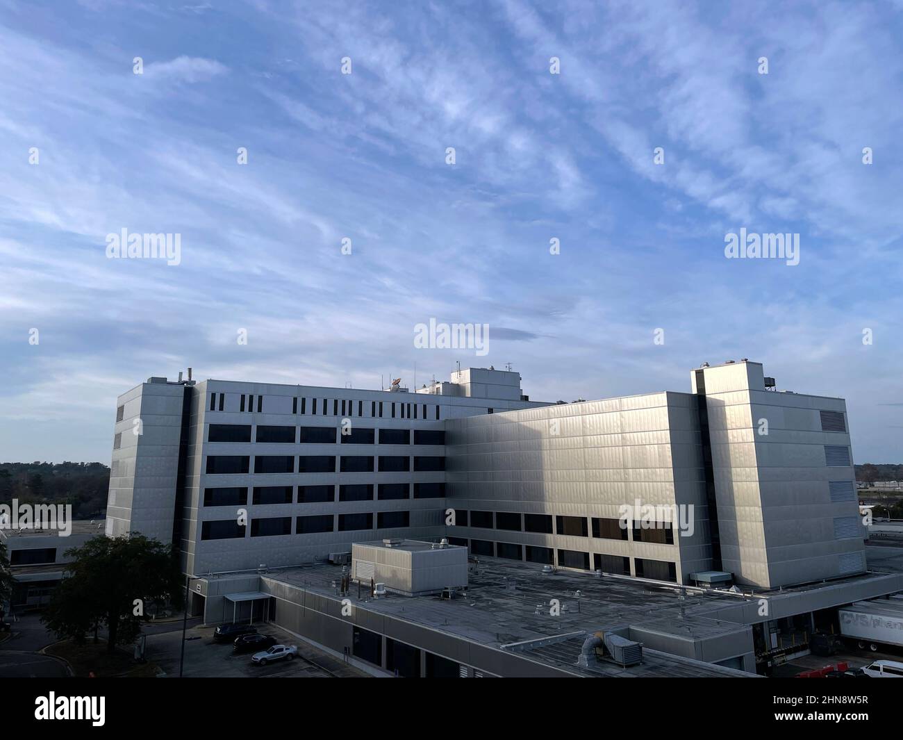Augusta, Ga USA - 12 13 21: Augusta Ga hospital medical district ...
