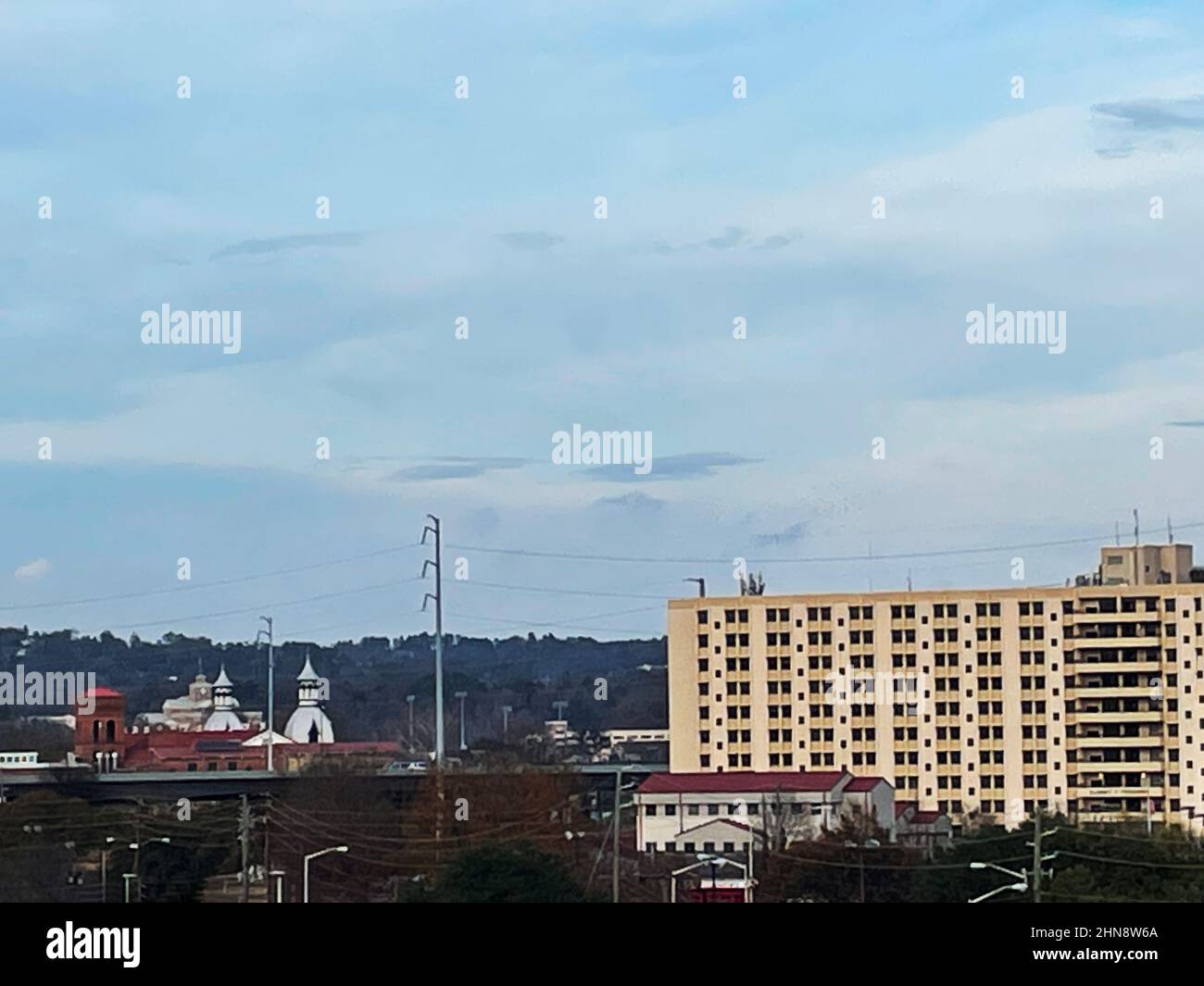 Augusta, Ga USA - 12 13 21: Augusta Ga hospital medical district ...