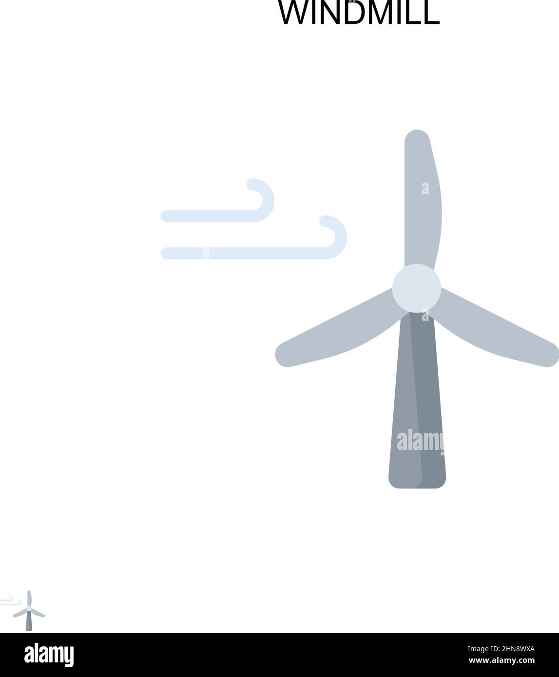 Offshore windfarm electricity Stock Vector Images - Alamy