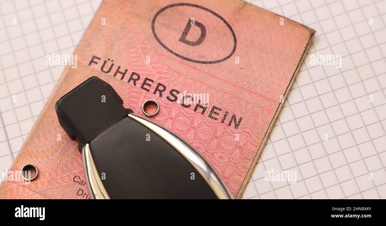 German driving license hi-res stock photography and images - Alamy