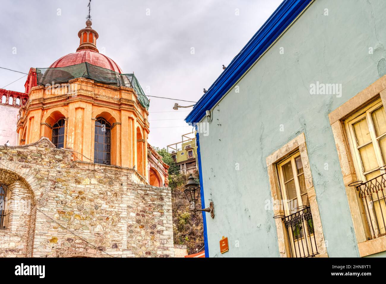 Guanajuato historical center, HDR Image Stock Photo - Alamy