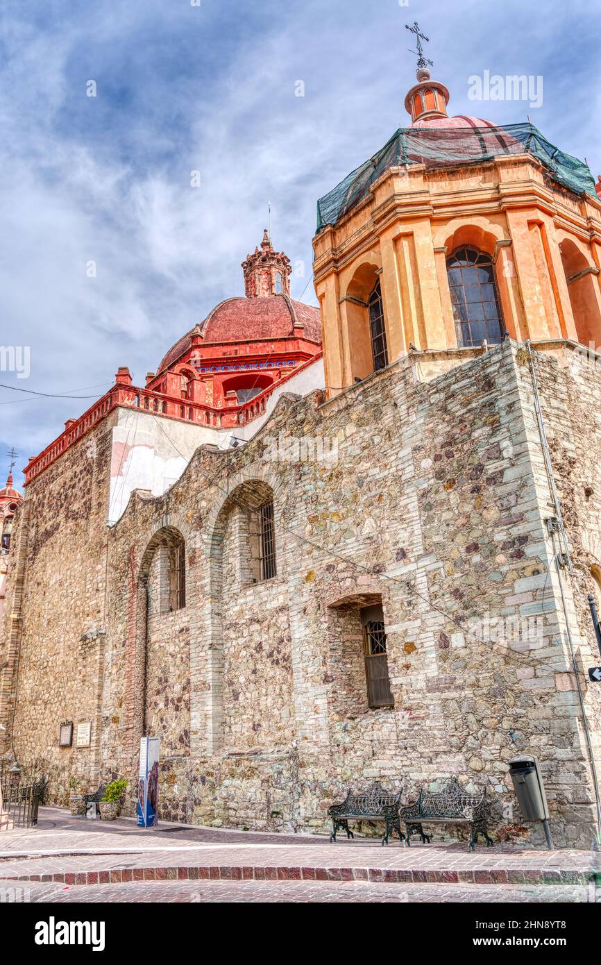 Guanajuato historical center, HDR Image Stock Photo - Alamy