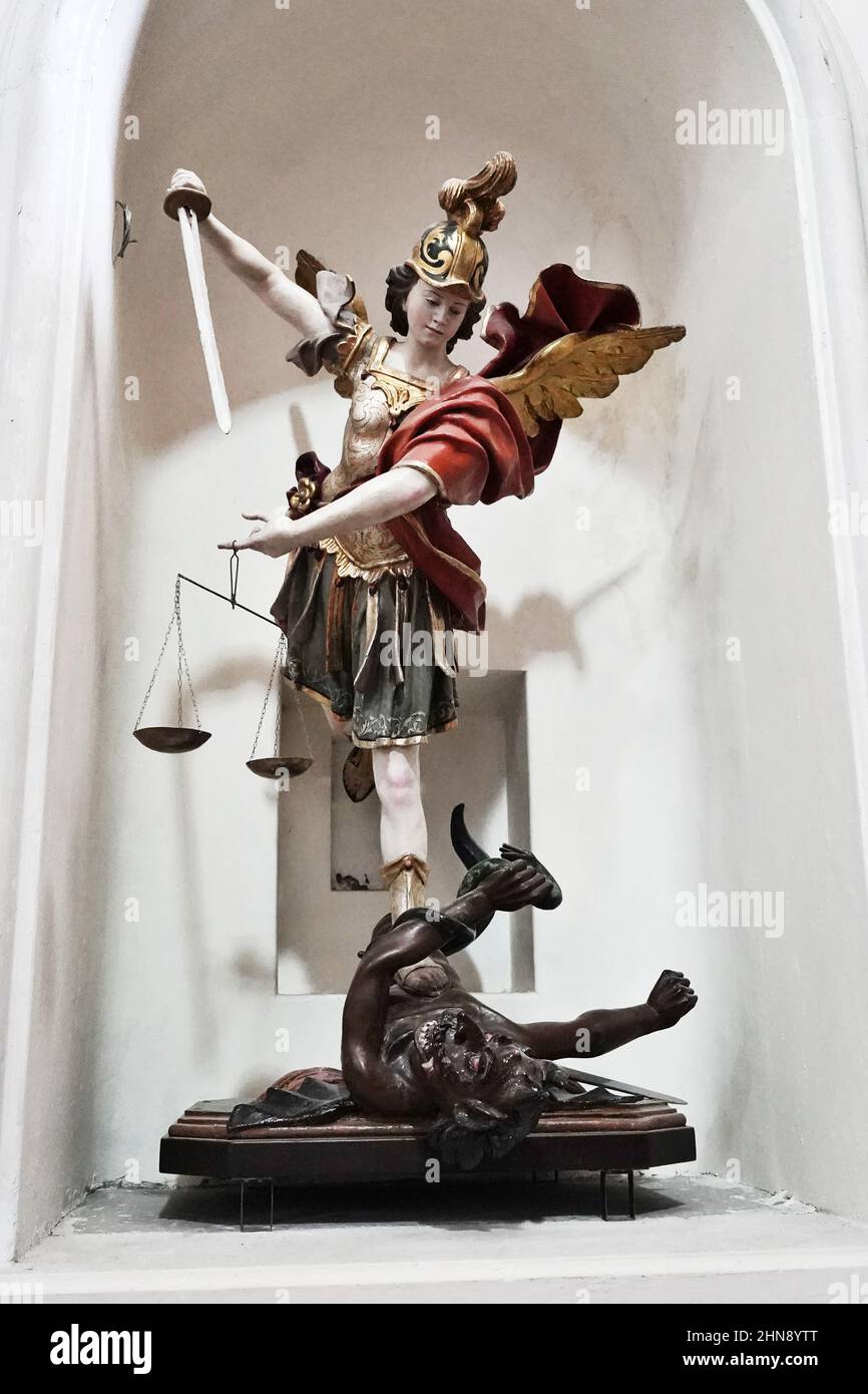 Piazza del Popolo square, Church of Santa Maria della Misericordia ...