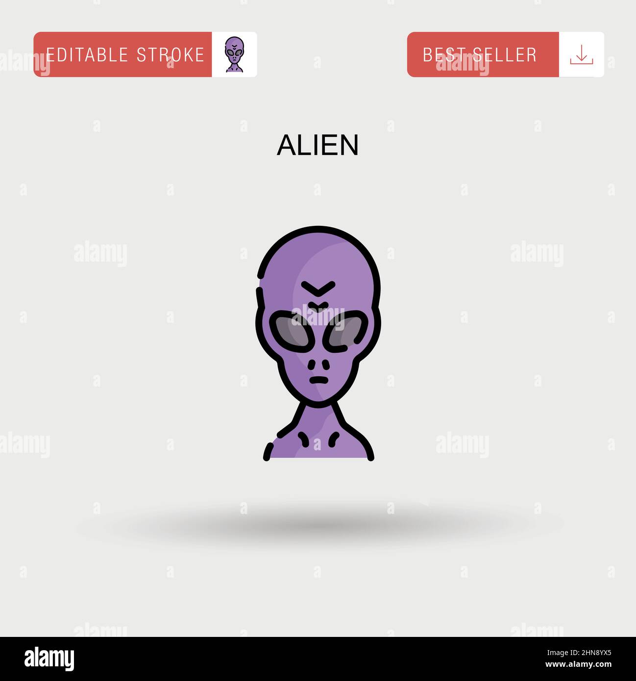 Vector background alien spaceship Stock Vector Images - Alamy