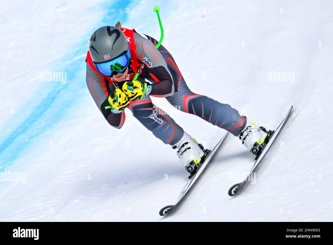 Beijing, China. 15th Feb, 2022. Ragnhild Mowinckel of Norway competes ...