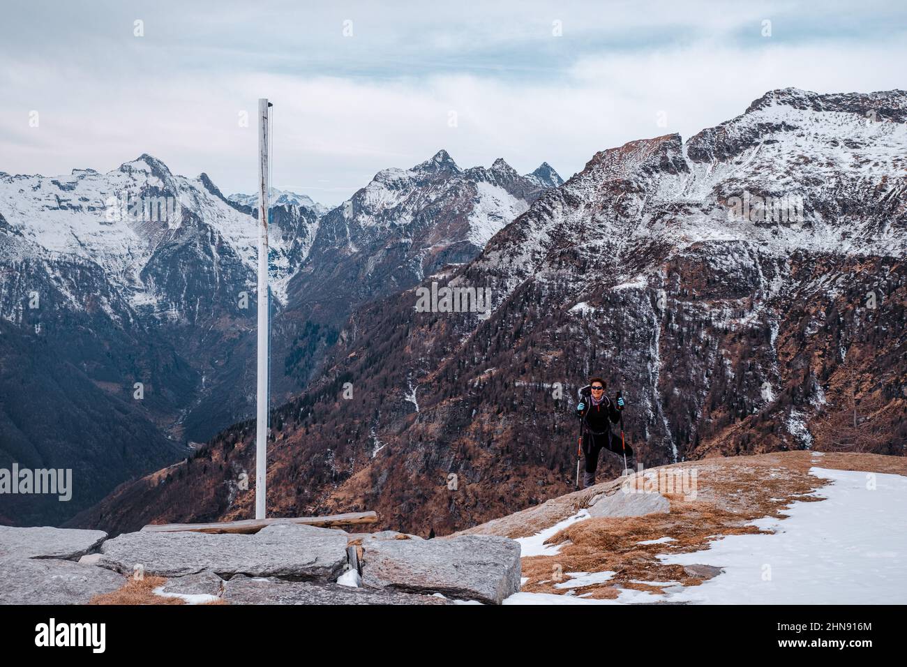 Reaching the summit hi-res stock photography and images - Alamy