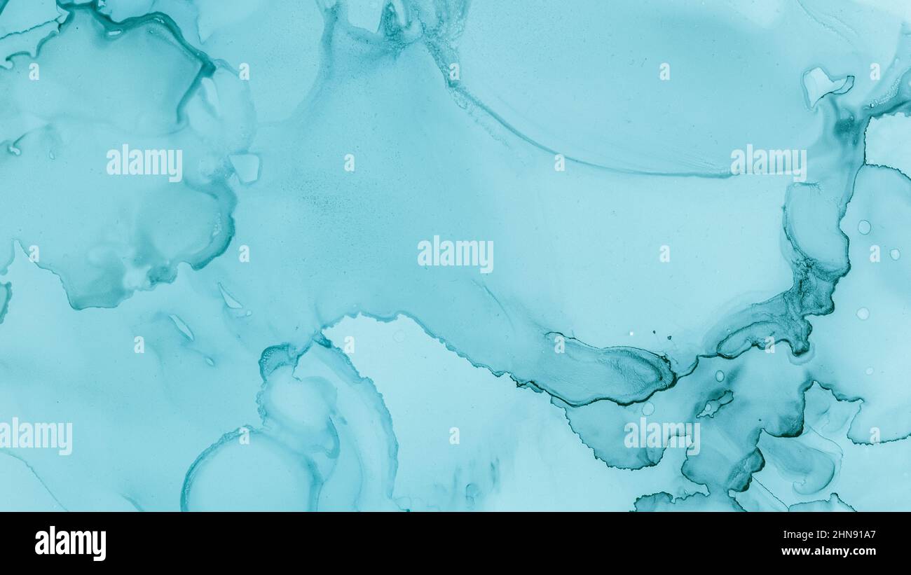 Contemporary Illustration. Pastel Flow Liquid Stock Photo - Alamy