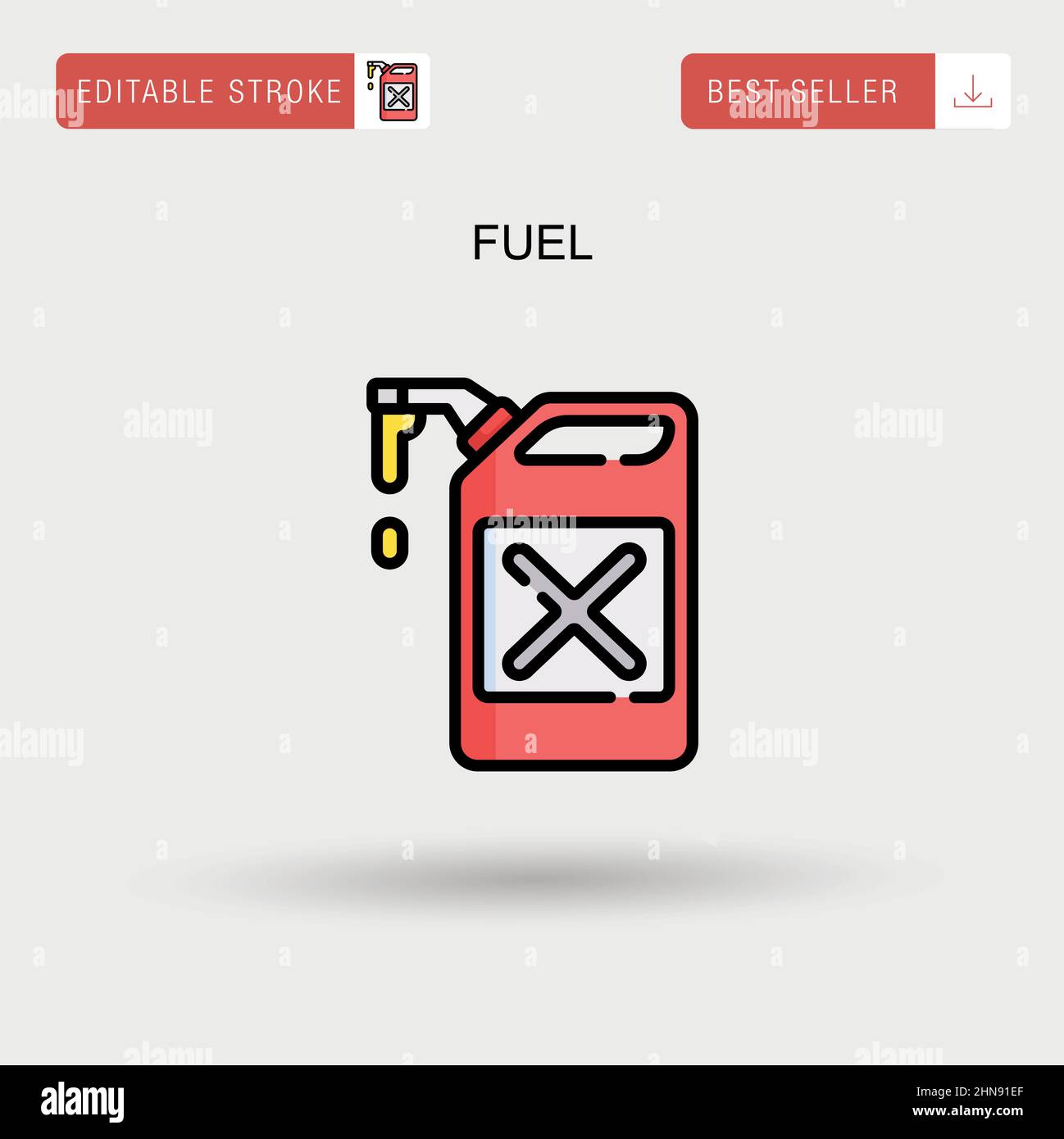 Fuel Simple vector icon Stock Vector Image & Art - Alamy