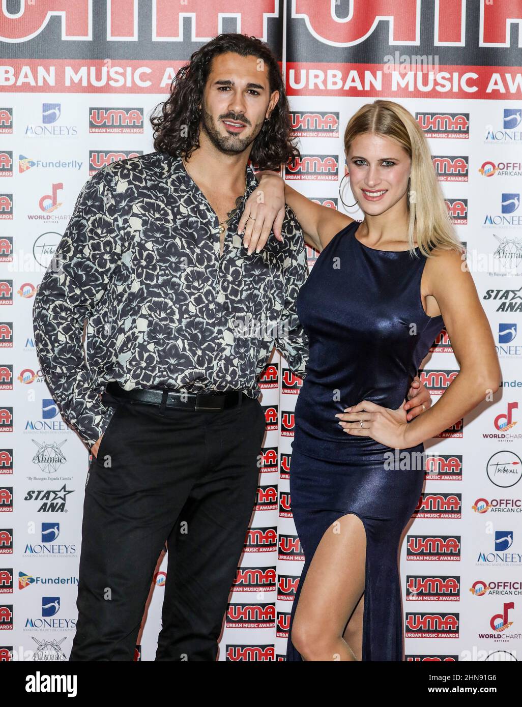 London, UK. 14th Feb, 2022. Graziano Di Prima and Giada Lini attend the ...
