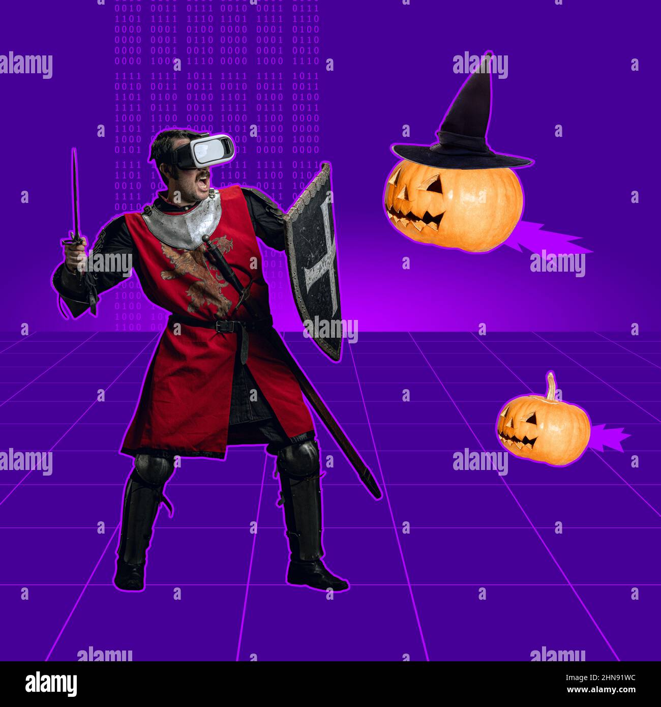 Contemporary art collage. Idea, inspiration, aspiration and creativity ...