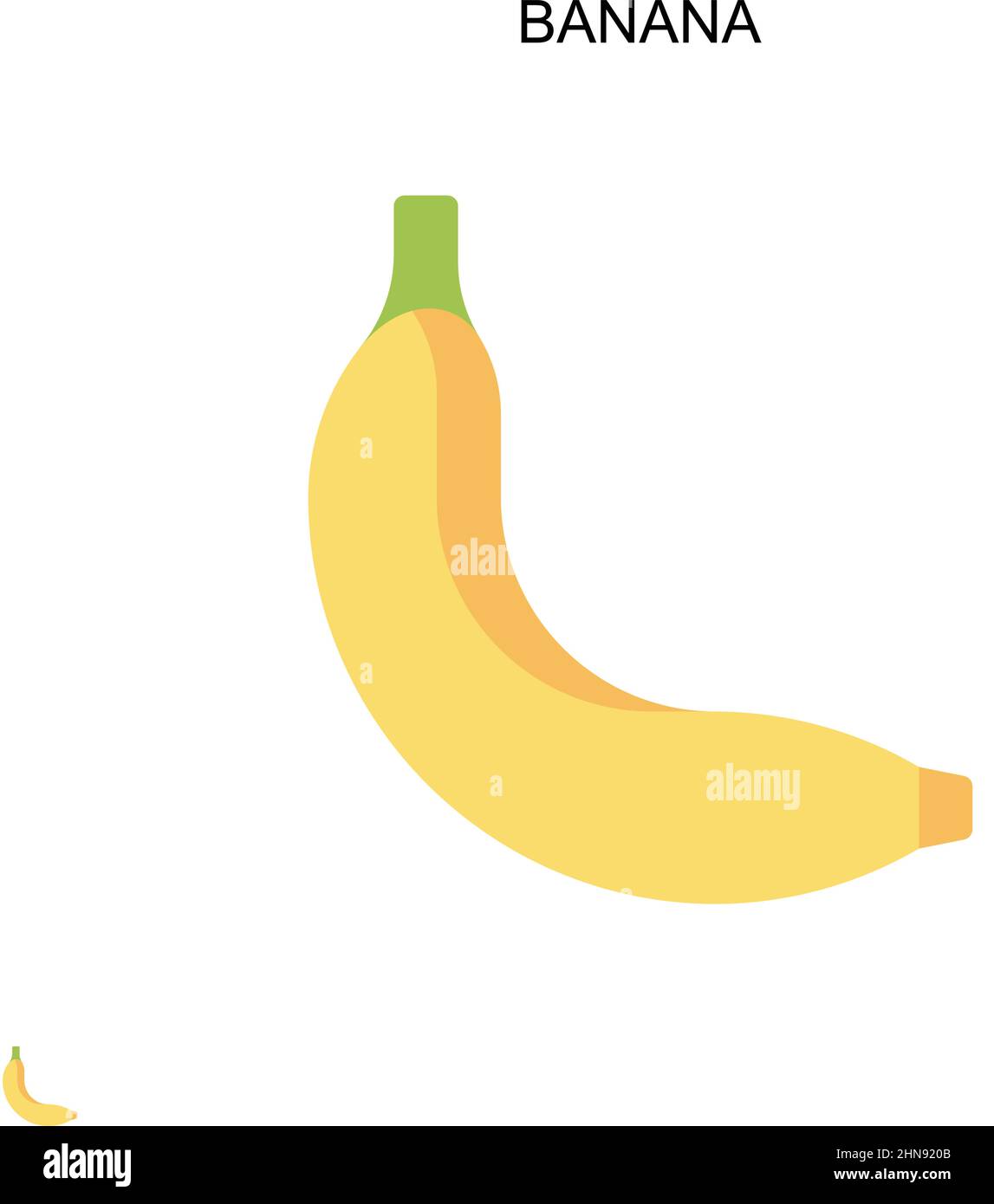 Banana peel closeup Stock Vector Images - Alamy