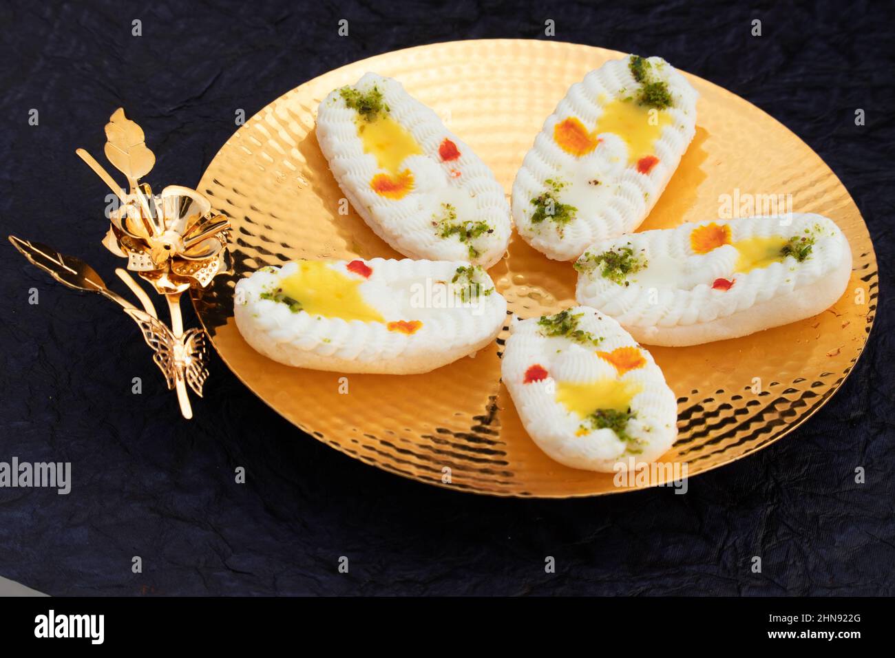 Indian Mithai Cham Cham Also Called Rasgulla Chomchom Or Rosogolla ...