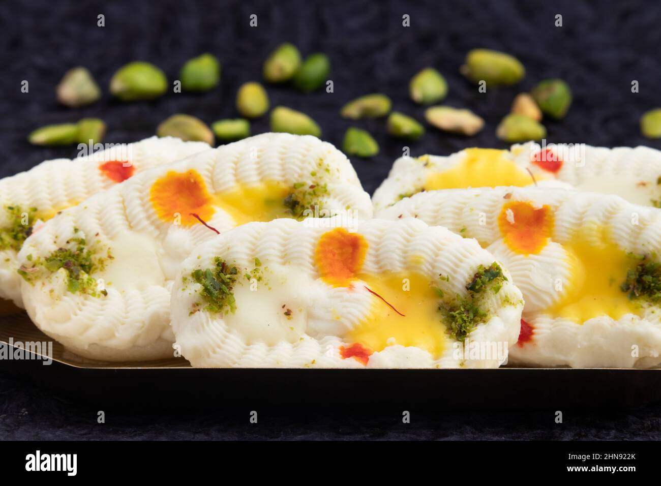 Indian Mithai Cham Cham Also Called Rasgulla Chomchom Or Rosogolla ...