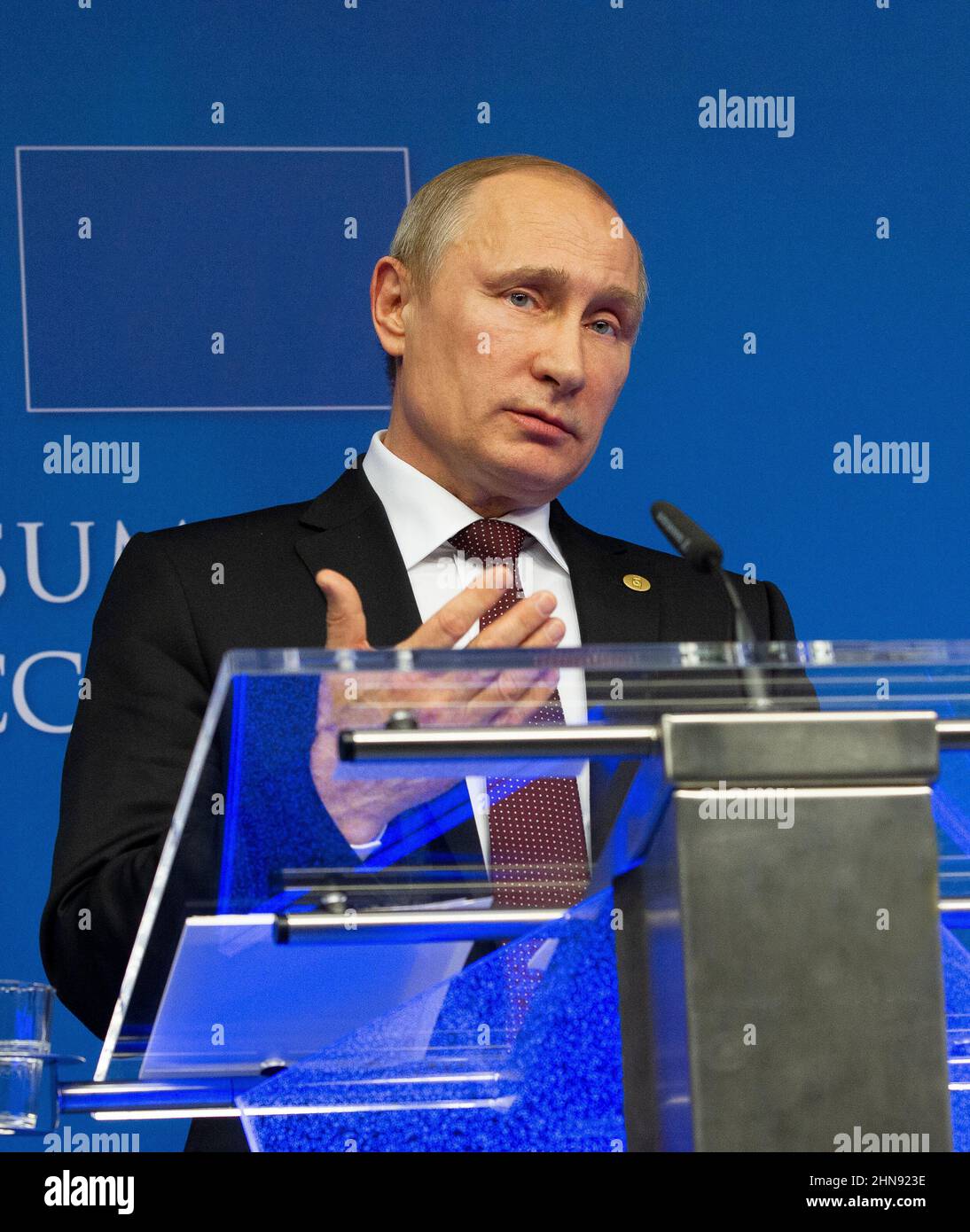 Russian President Vladimir Putin speaks Stock Photo - Alamy