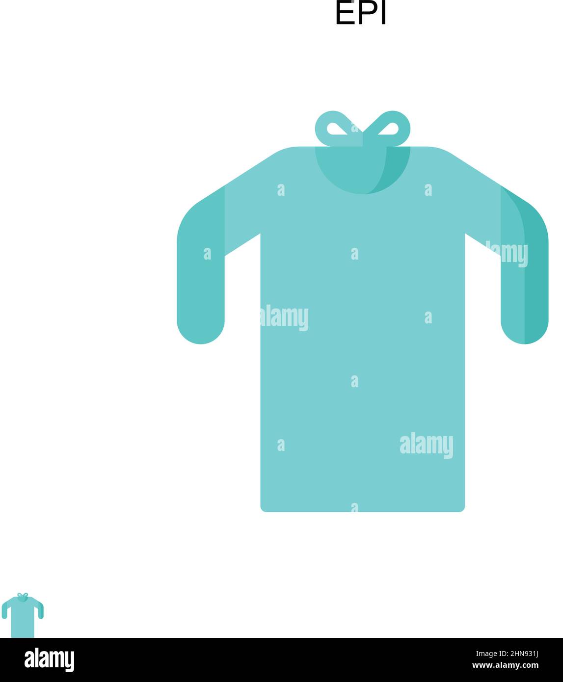 Epi Simple vector icon. Illustration symbol design template for web ...