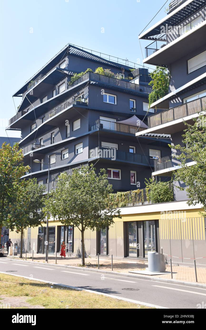 Saint Exupery building, a seven-storey residential building in the ...