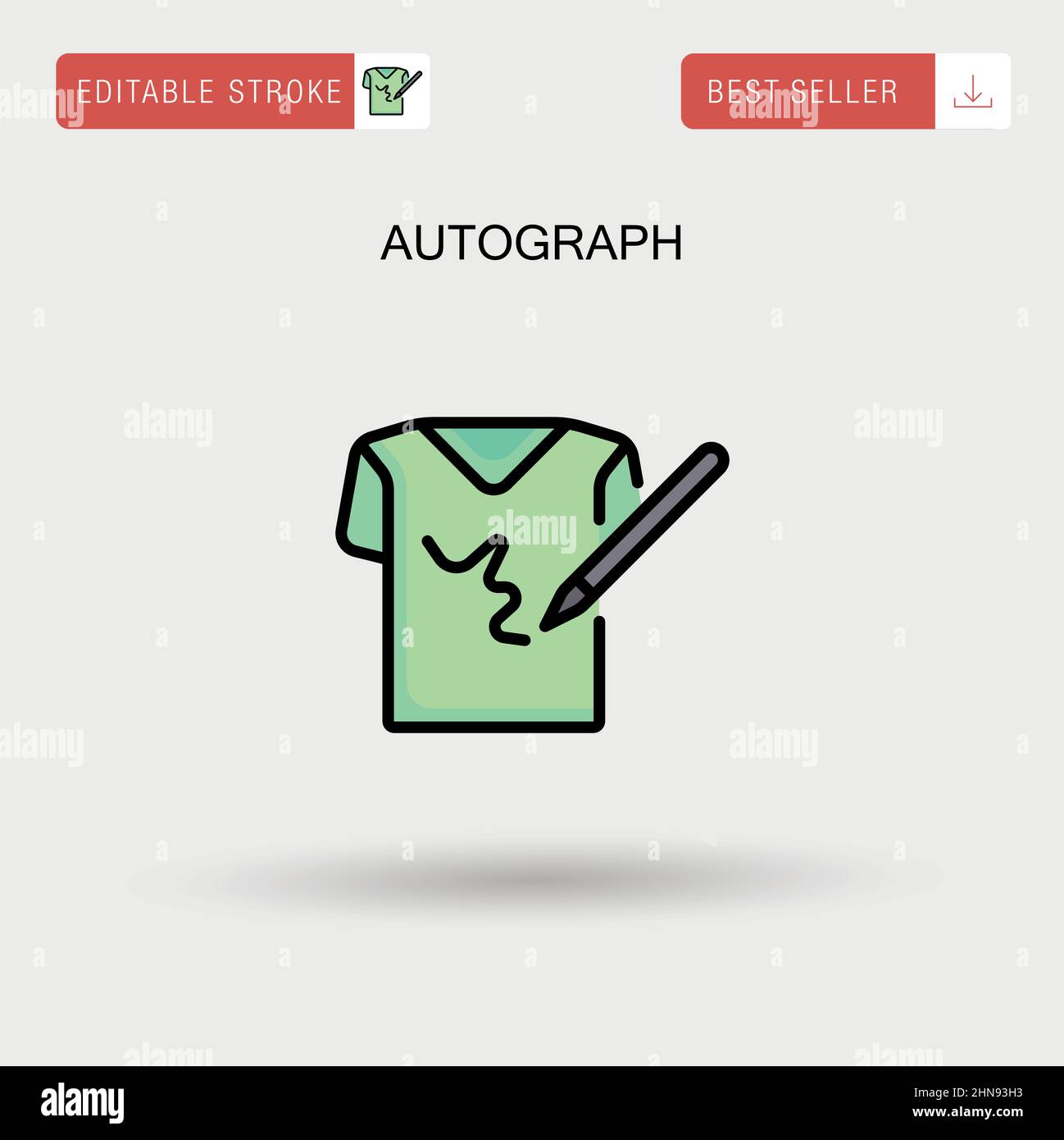 Handwriting signature autograph Stock Vector Images - Alamy