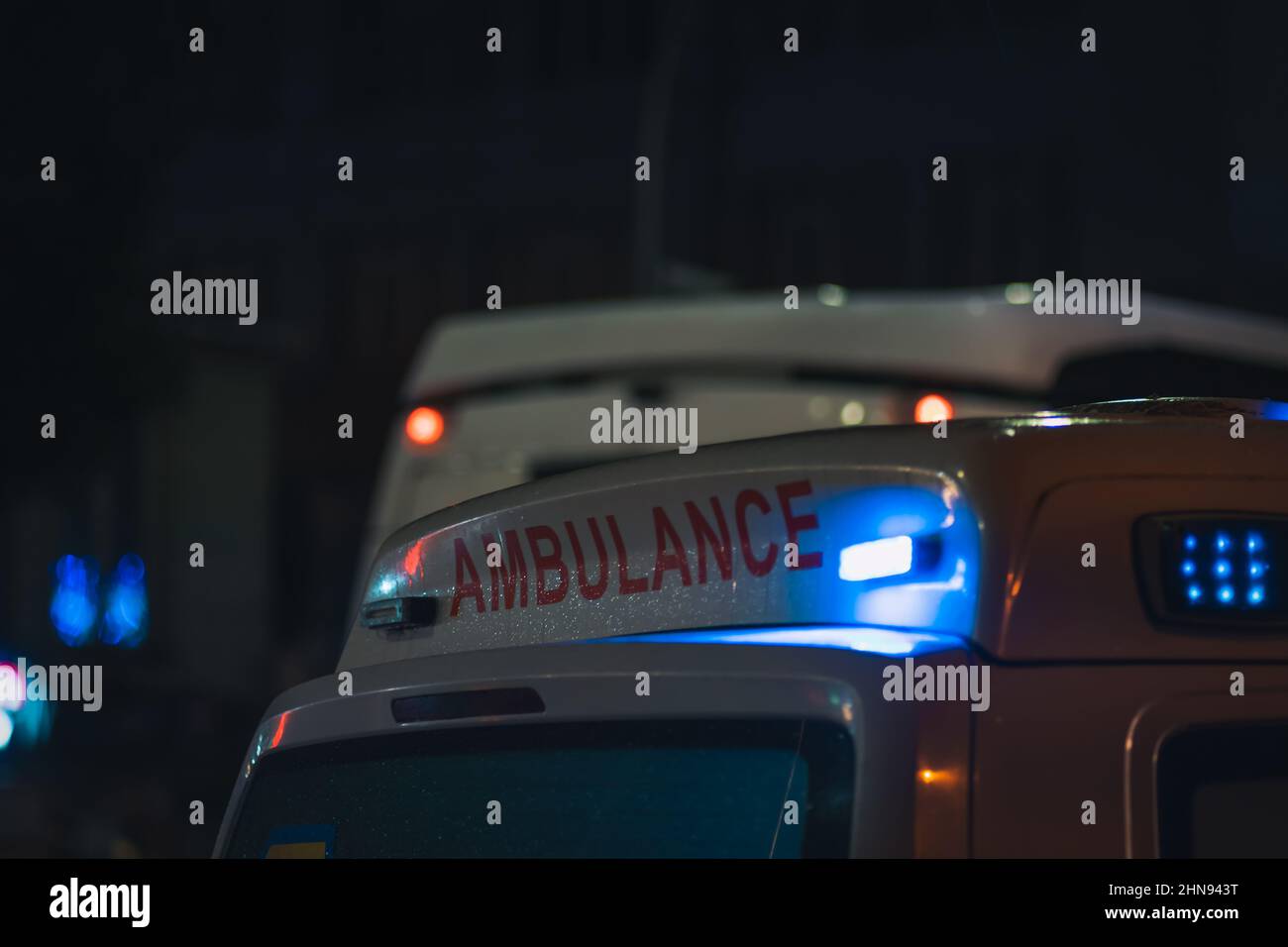 Ambulance emergency vehicle medical help georgia hi-res stock ...