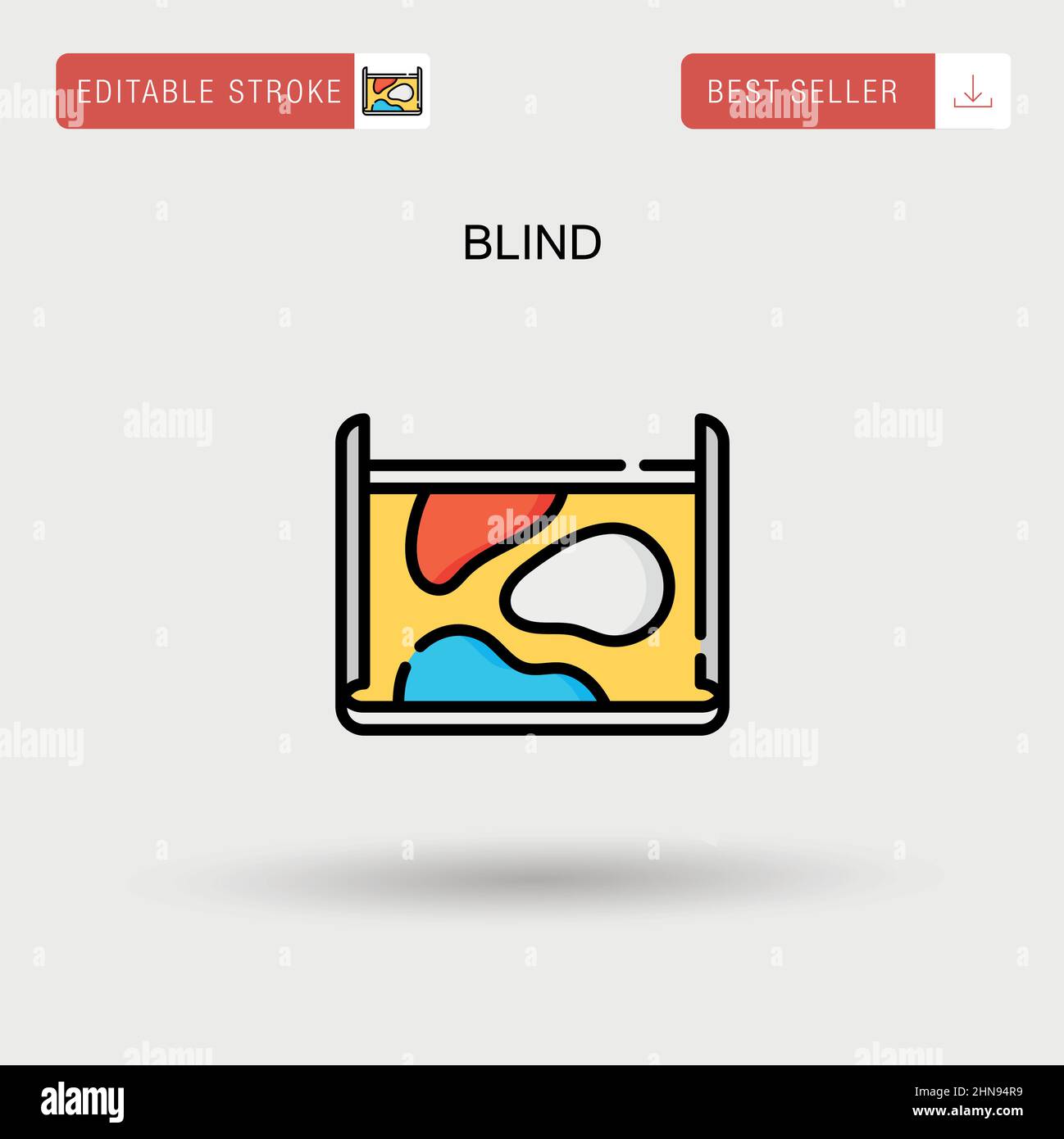 Equipment for blinds Stock Vector Images - Alamy